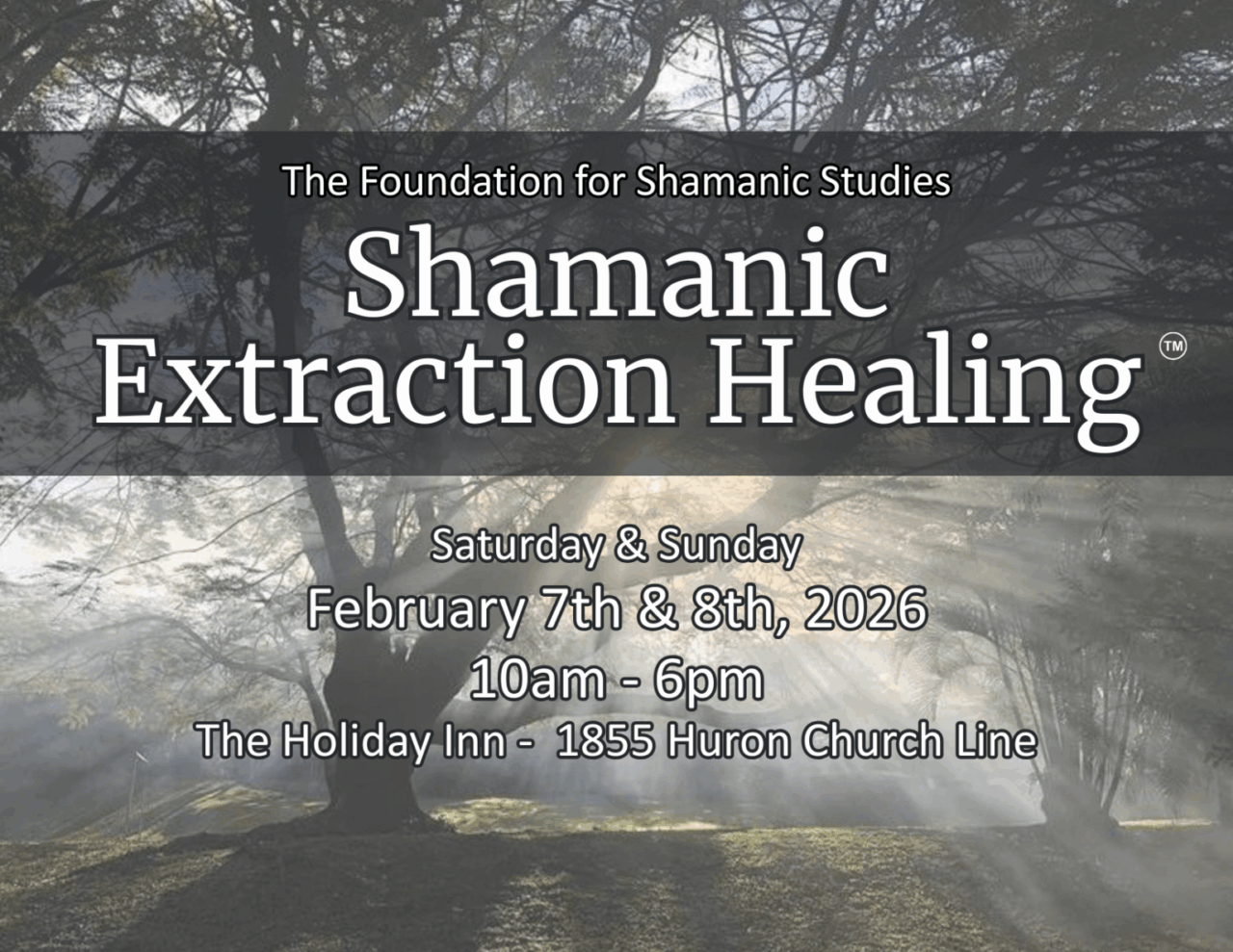 Shamanic Extraction Healing Training - Society for Shamanic Practice